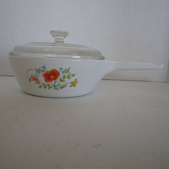 Corningware | Kitchen | Vintage Corningware Wildflower One Pint Sauce ...